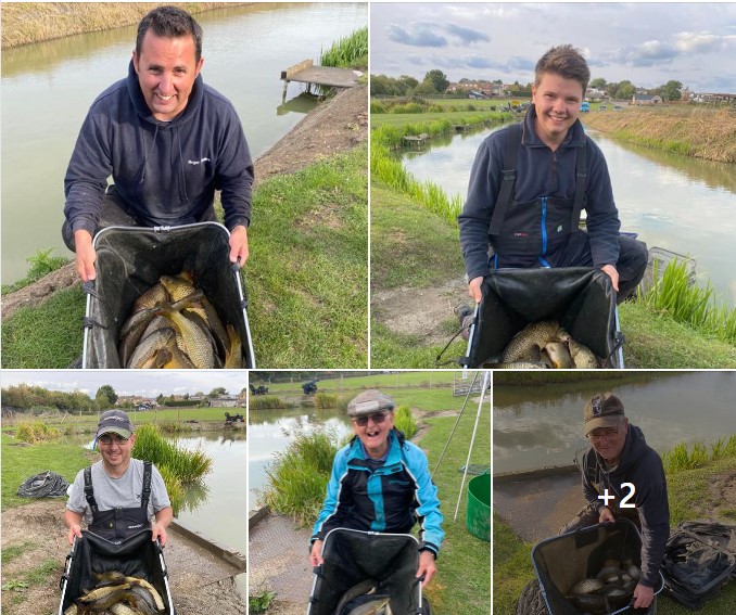 Match Result – Frazer’s Lake – 25 September – Saffron Walden Angling Club