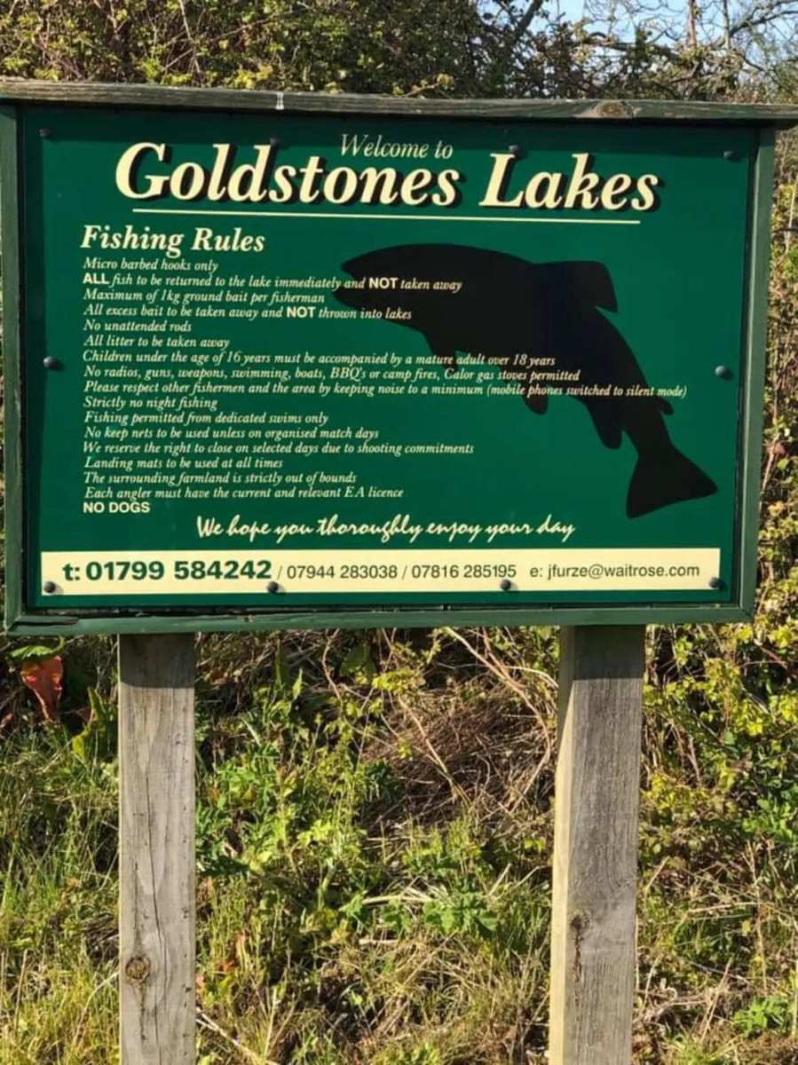 Discounted fishing at Goldstones Lake for SWAC members – Saffron Walden ...